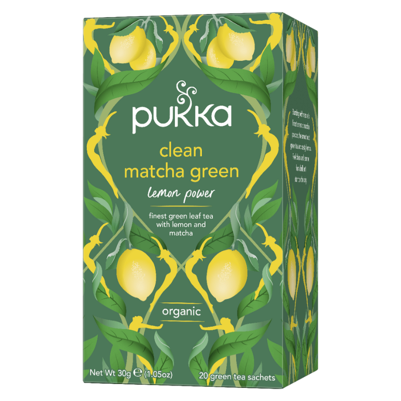 Pukka Βιολογικό Τσάι Clean Matcha Green 20 Tea Bags